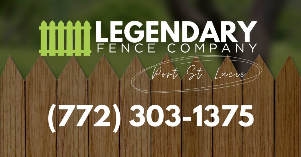 Wood Fence Installation in Jensen Beach, FL | Legendary Fence Company